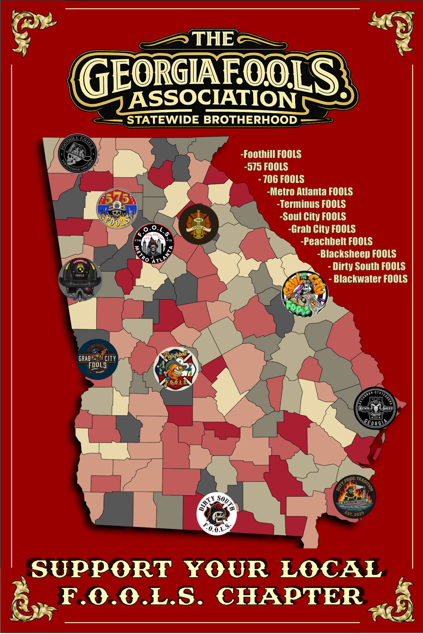 Georgia F.O.O.L.S. Chapters – 575 F.O.O.L.S.